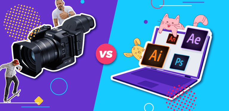 Live-Action Vs. Animation Videos – The Core Differences