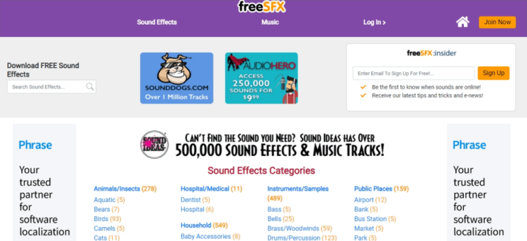 Credible Royalty-Free Sound Effects Websites You Must Check Out - BuzzFlick
