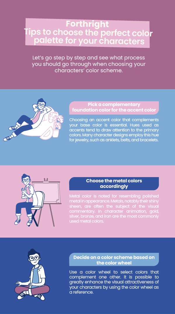 Impact Of A Color Palette On A Character Design - BuzzFlick